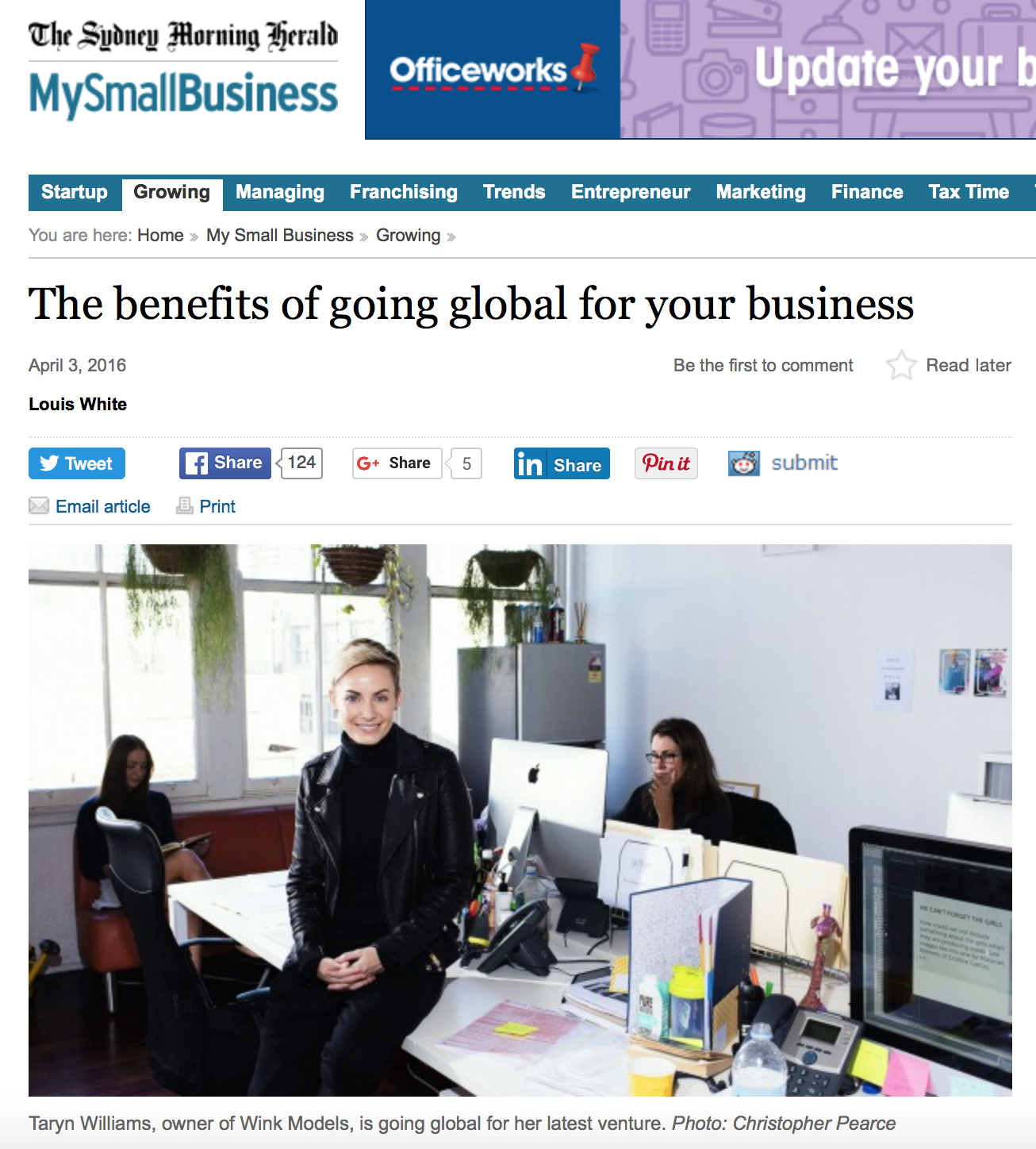 The benefits of going global for your business - WINK Models