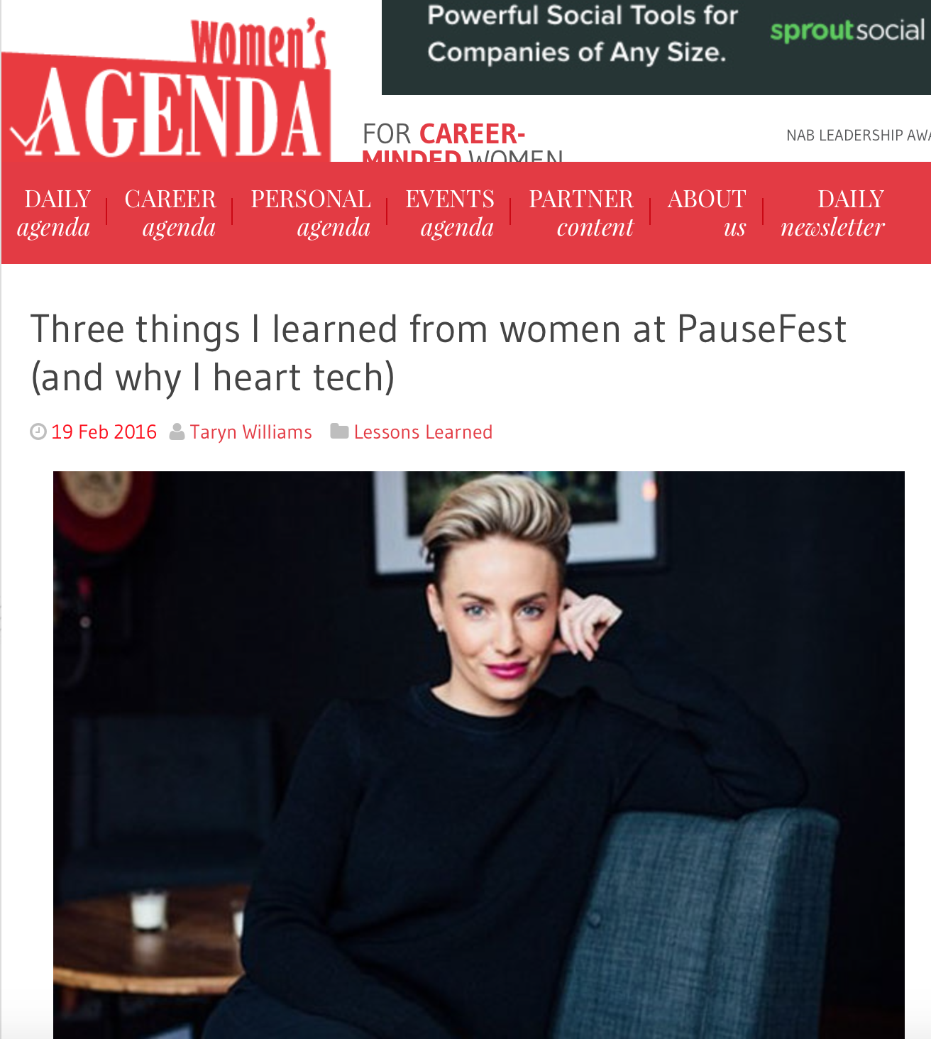 Three things I learned from women at PauseFest (and why I heart tech ...
