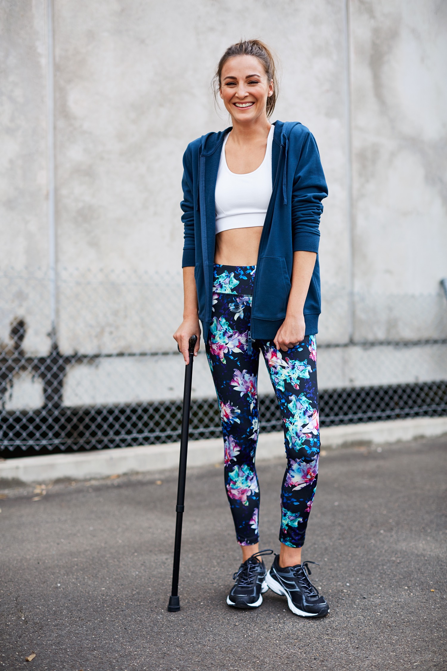 Commercial model, Angel Dixon, shoots a fashion catalogue campaign with ...